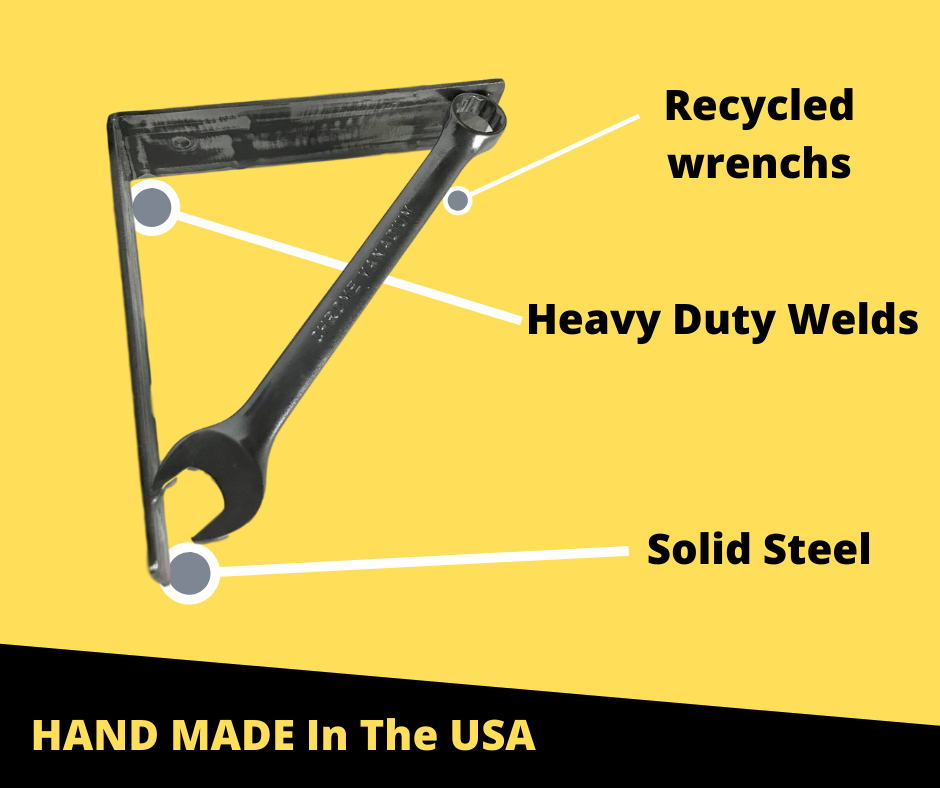 Tool Wrench Shelf Brackets | Armand Metal Work