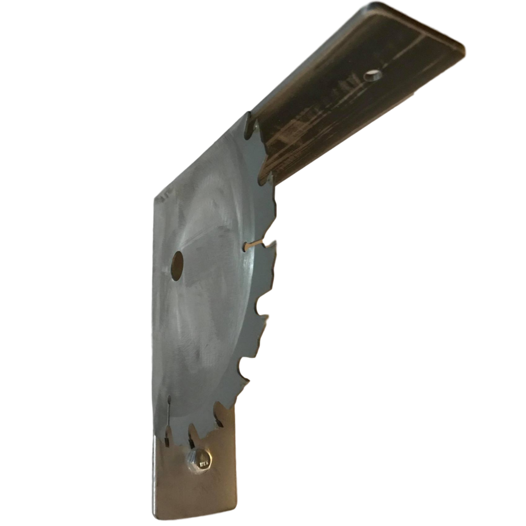 Saw Blade Shelf Brackets | Armand Metal Work